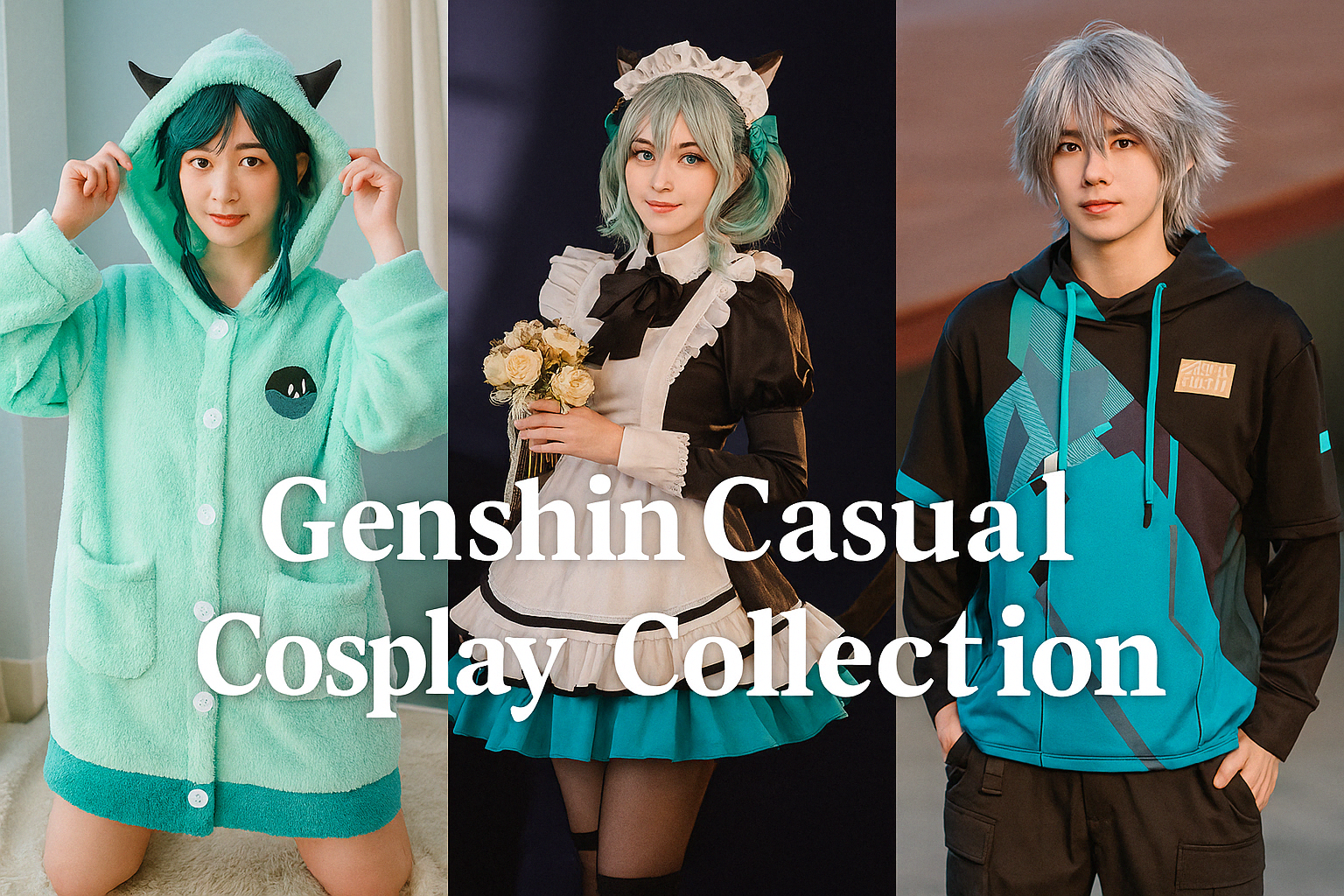 Genshin Impact Casual Cosplay Outfits – Low-Key Looks with Big Anime V